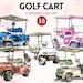 Golf Cart Clipart, Golf Clipart, Golfing Png, Golfer Png, Sport ...