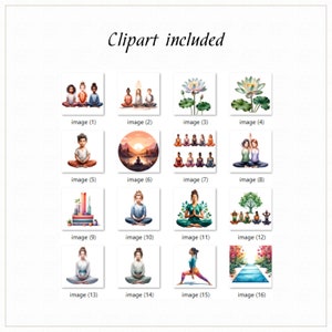 Yoga Clipart, Yoga Png, Yoga Poses, Mindfulness, Mindful Clipart ...