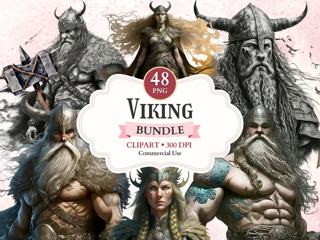 Vikings Clipart Bundle, Viking Png, Ancient Civilization, Norway ...