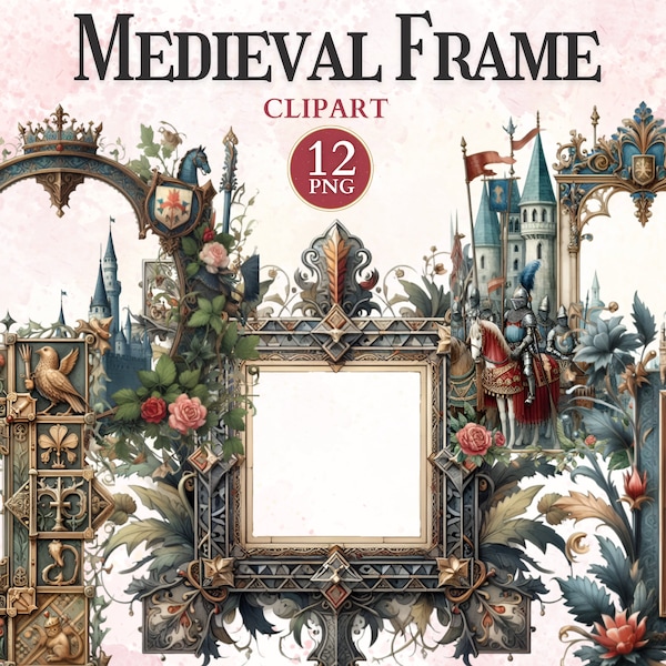 Medieval Picture Frames - Etsy