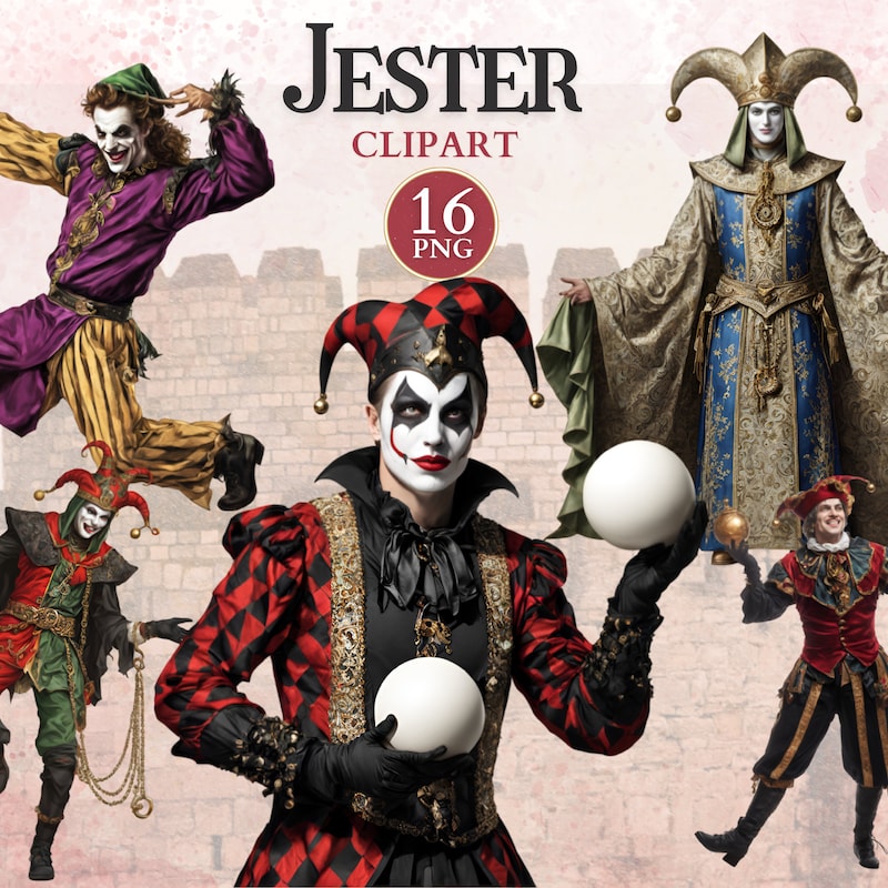 Medieval Jester Costume - Etsy