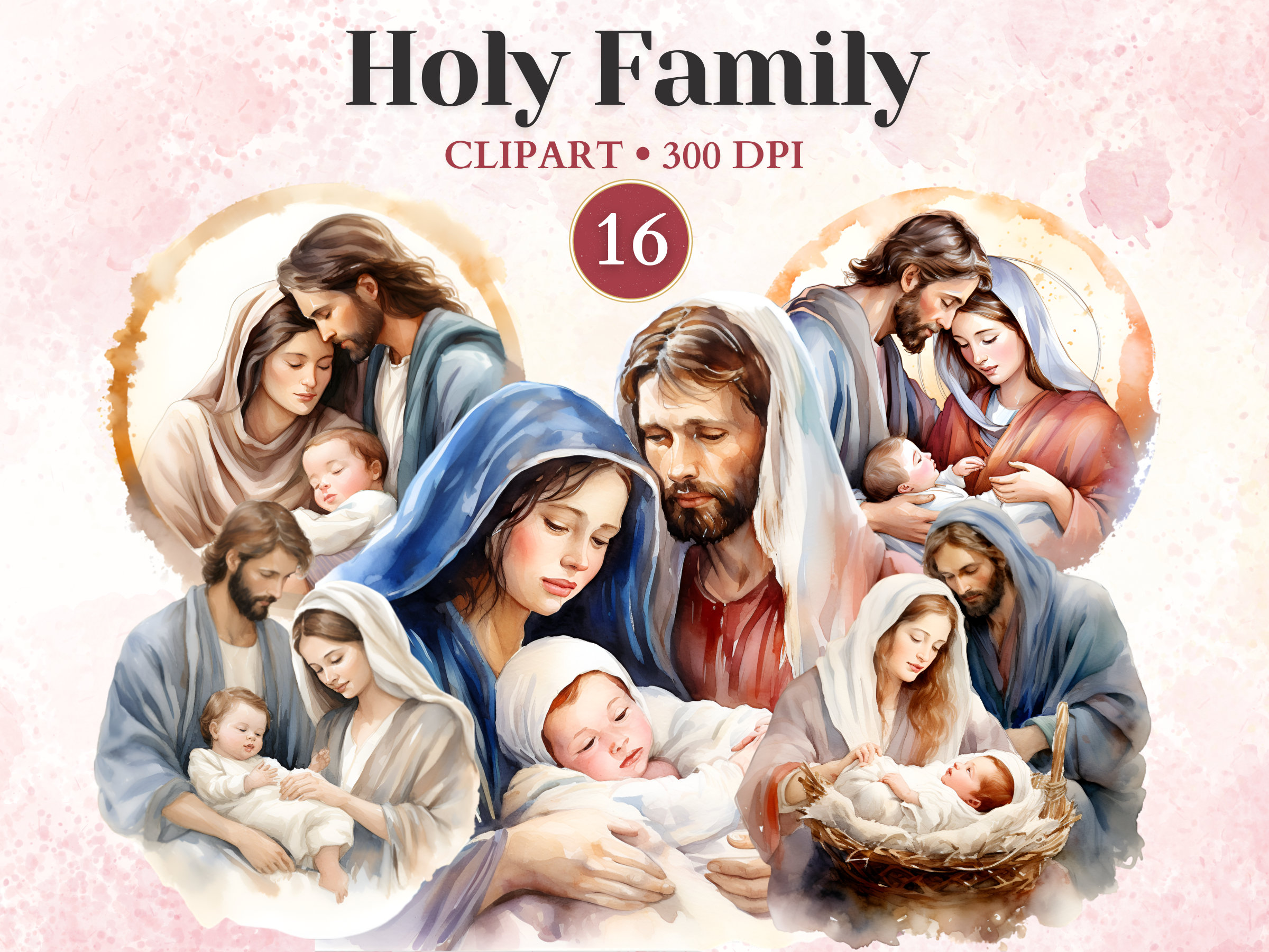 Holy Family Clip Art