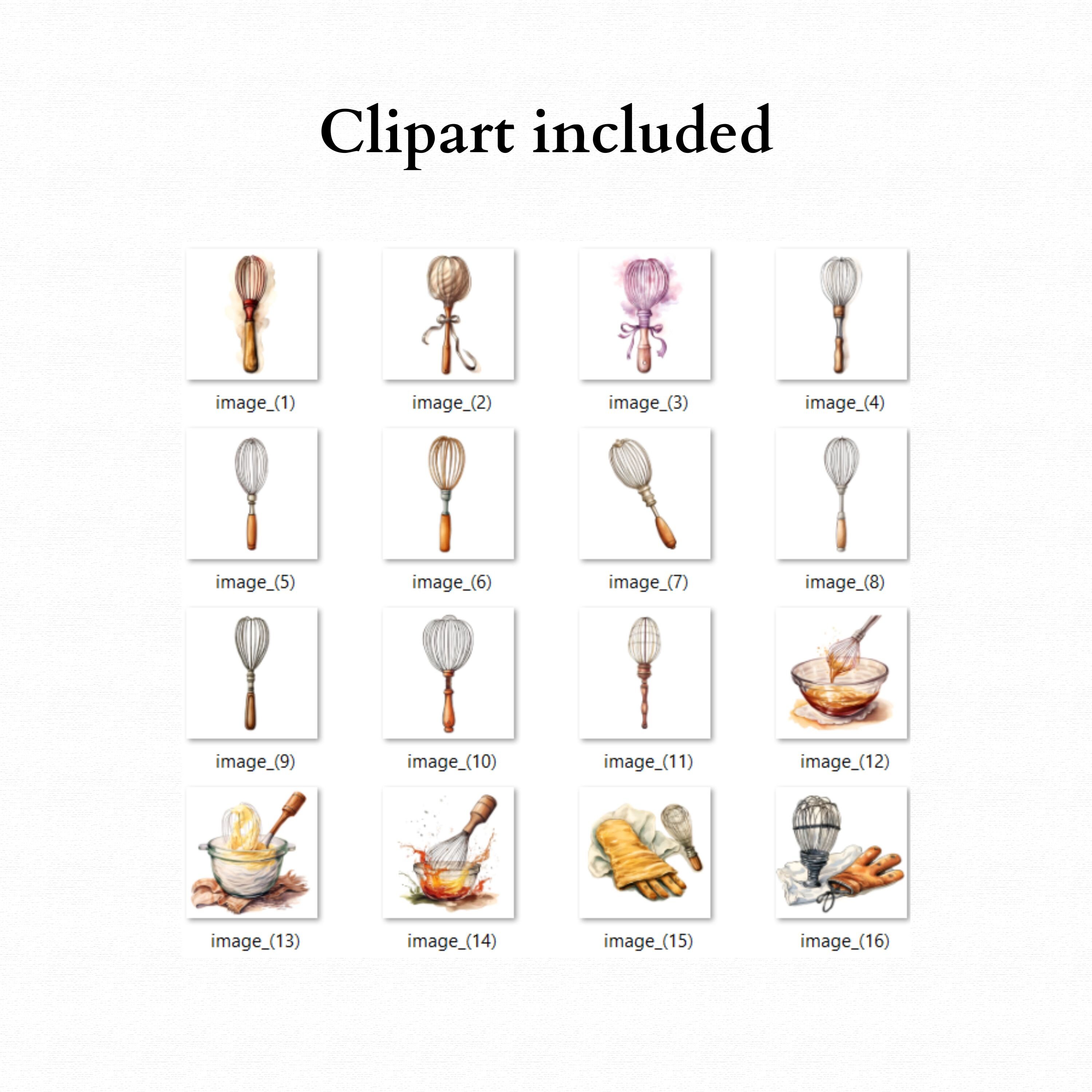 Whisk Clipart, Whisk Png, Cooking Clipart, Kitchen Utensil, Cooking Png ...