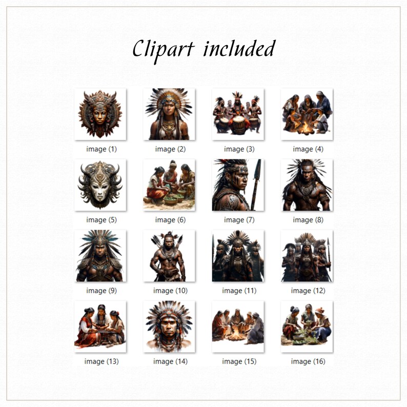 Tribal Clipart, Tribal Png, African Clipart, Ancient Civilization ...