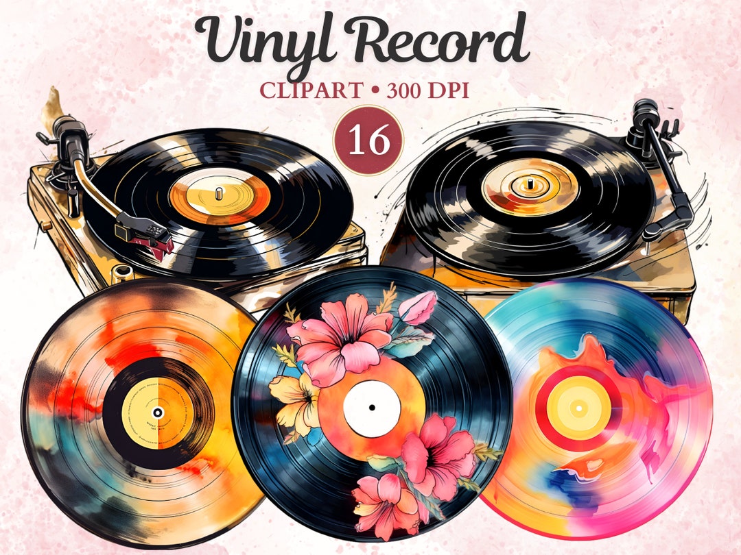 Vinyl Record Clipart, Vinyl Record Png, Music Player, Classical Music ...
