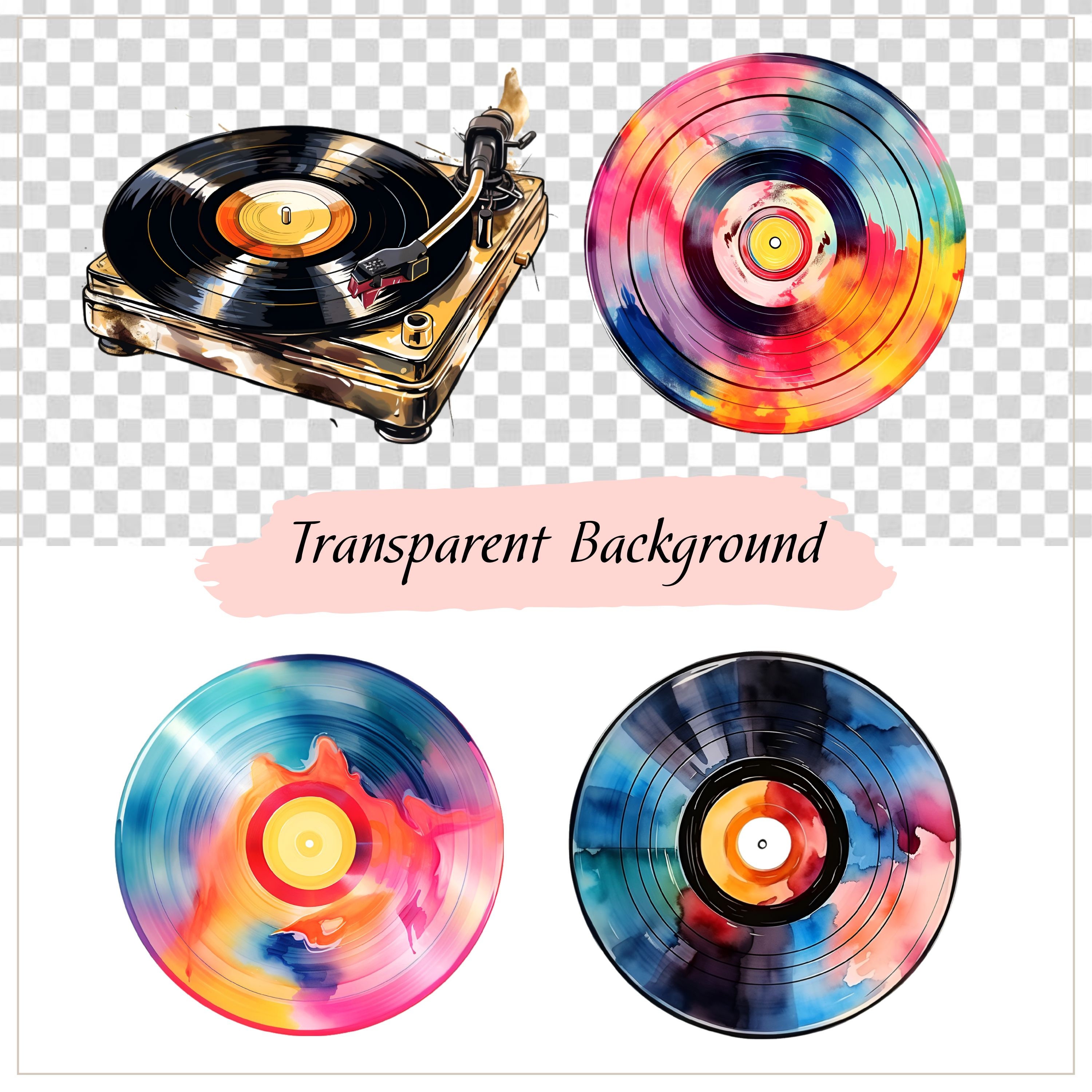 Vinyl Record Clipart, Vinyl Record Png, Music Player, Classical Music ...