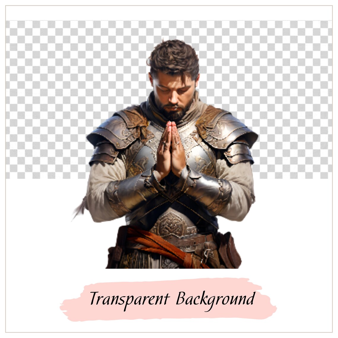 Prayer Warrior Clipart, Armor of God, Knight Clipart, Prayer Graphics ...