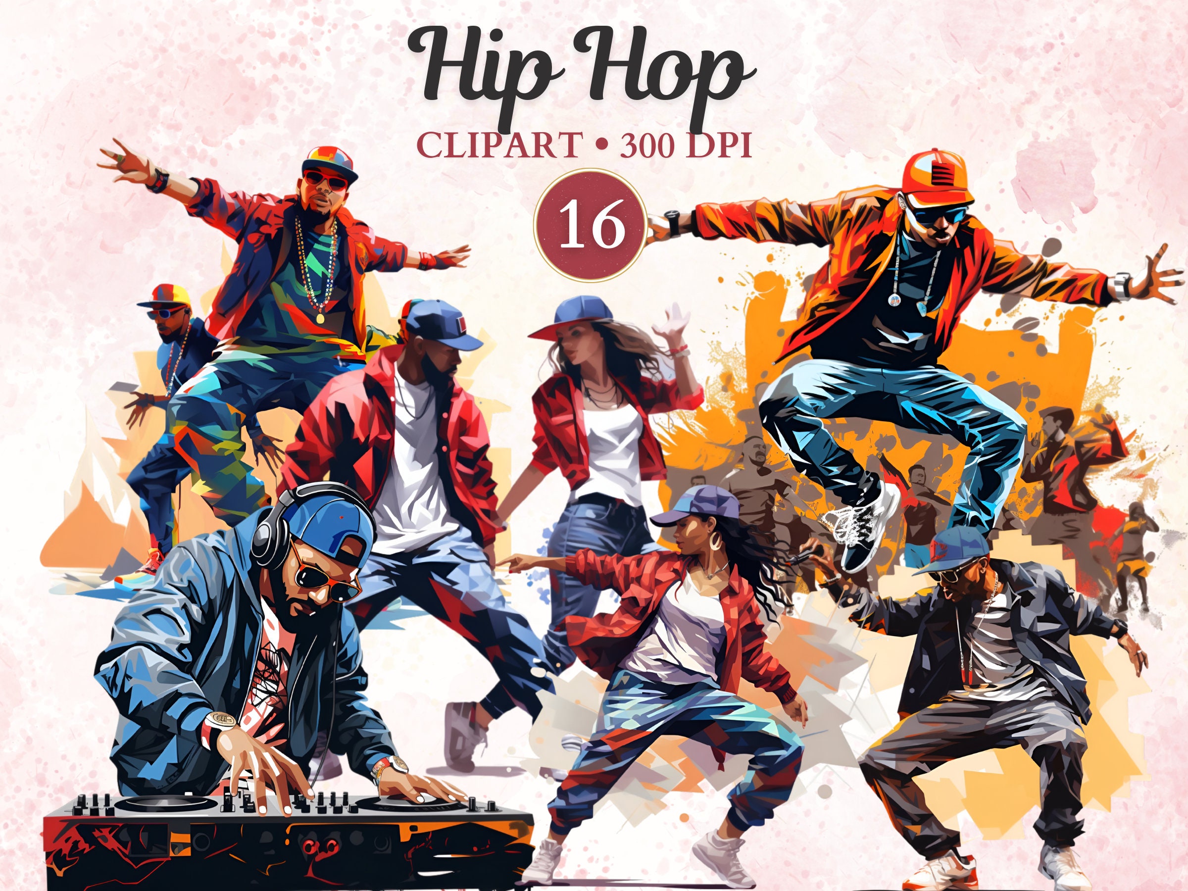 Hip Hop Clipart, Hip Hop Dance Png, Dj, Breakdance, Dancer Clipart ...