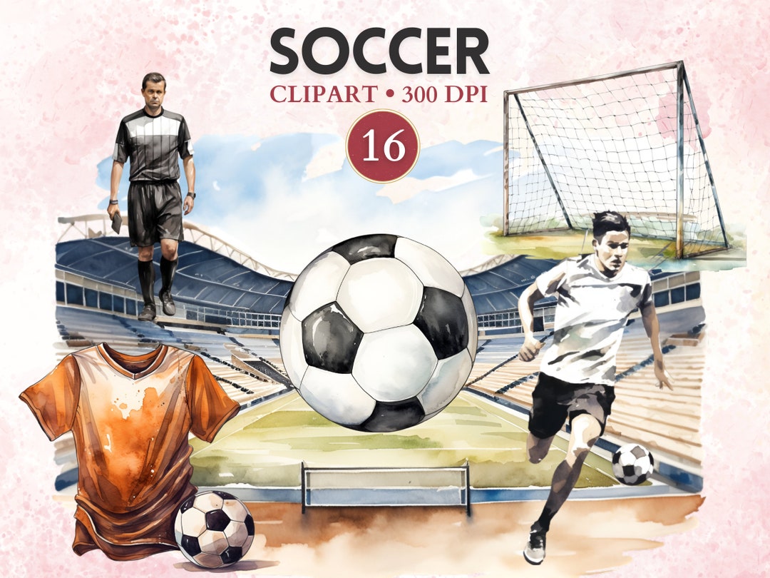 Soccer Clipart, Soccer Png, Football Clipart, Football Vector, Sport ...