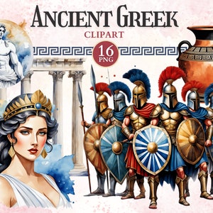 Ancient Greek Clipart, Mythical Creature, Goddess Clipart, Animated ...