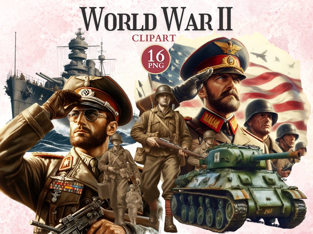 World War 2 Clipart, Wwii, Ww2, Military Clipart, Soldier Png, Army Png ...