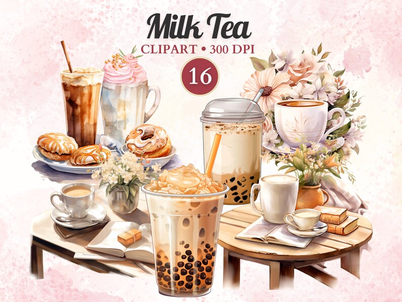 Milk Tea Clipart Tea Mug Tea Clipart Tea Png Tea Cup - Etsy