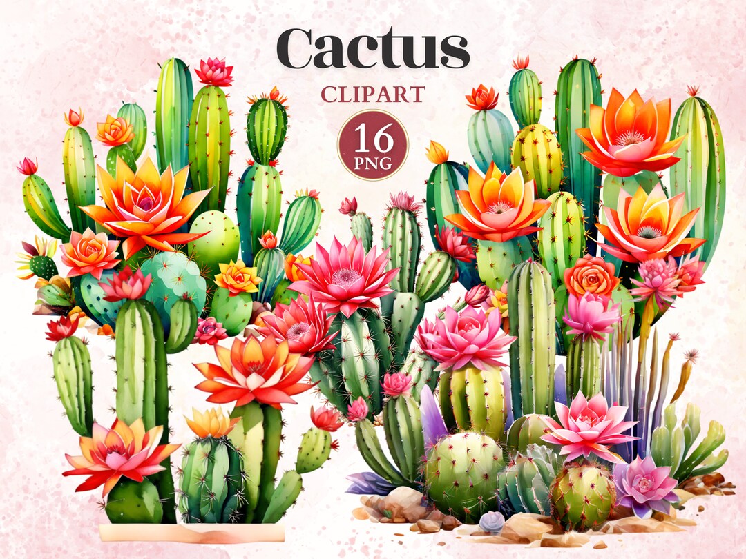 Cactus Clipart, Cactus Images, Garden Graphics, Garden Designs ...