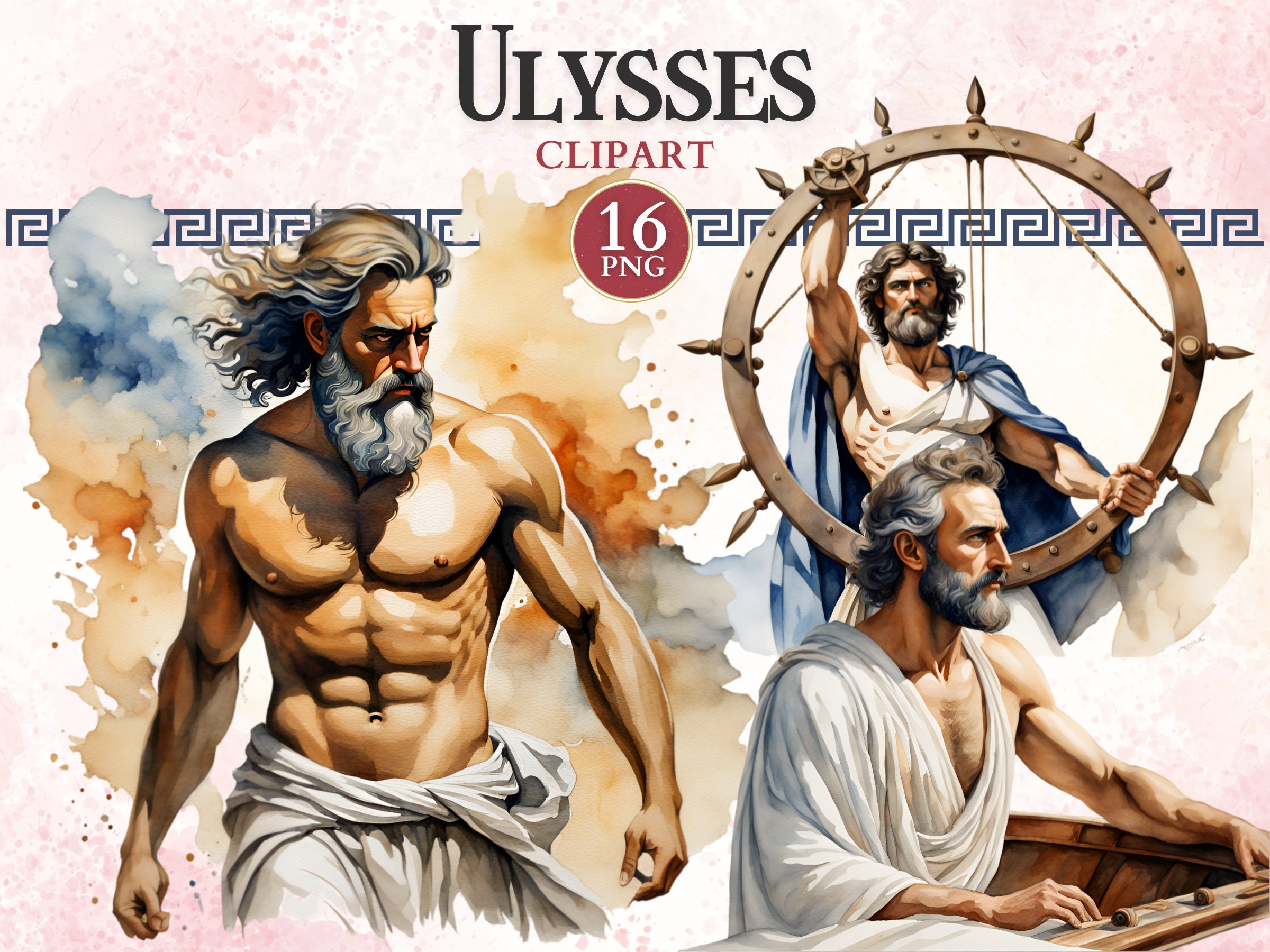 Ulysses Clipart, Odyssey, Greek God, Mythical Creature, Mythical Clipart, Animated Characters ...