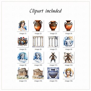 Ancient Greek Clipart, Mythical Creature, Goddess Clipart, Animated ...