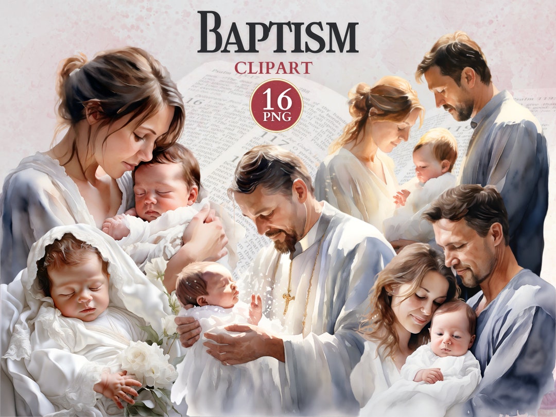 Baptism Clipart, Christening Clipart, Bible Png, Jesus Png, Made to ...