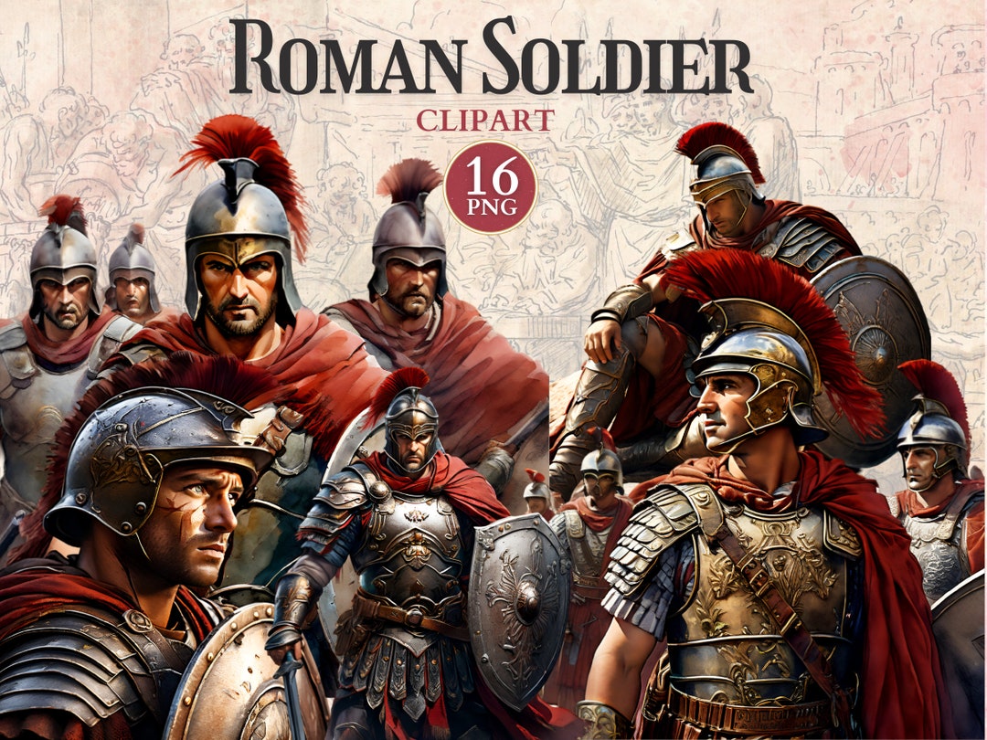 Roman Soldier Clipart, Soldier Png, Ancient Rome Clipart, Roman Image ...