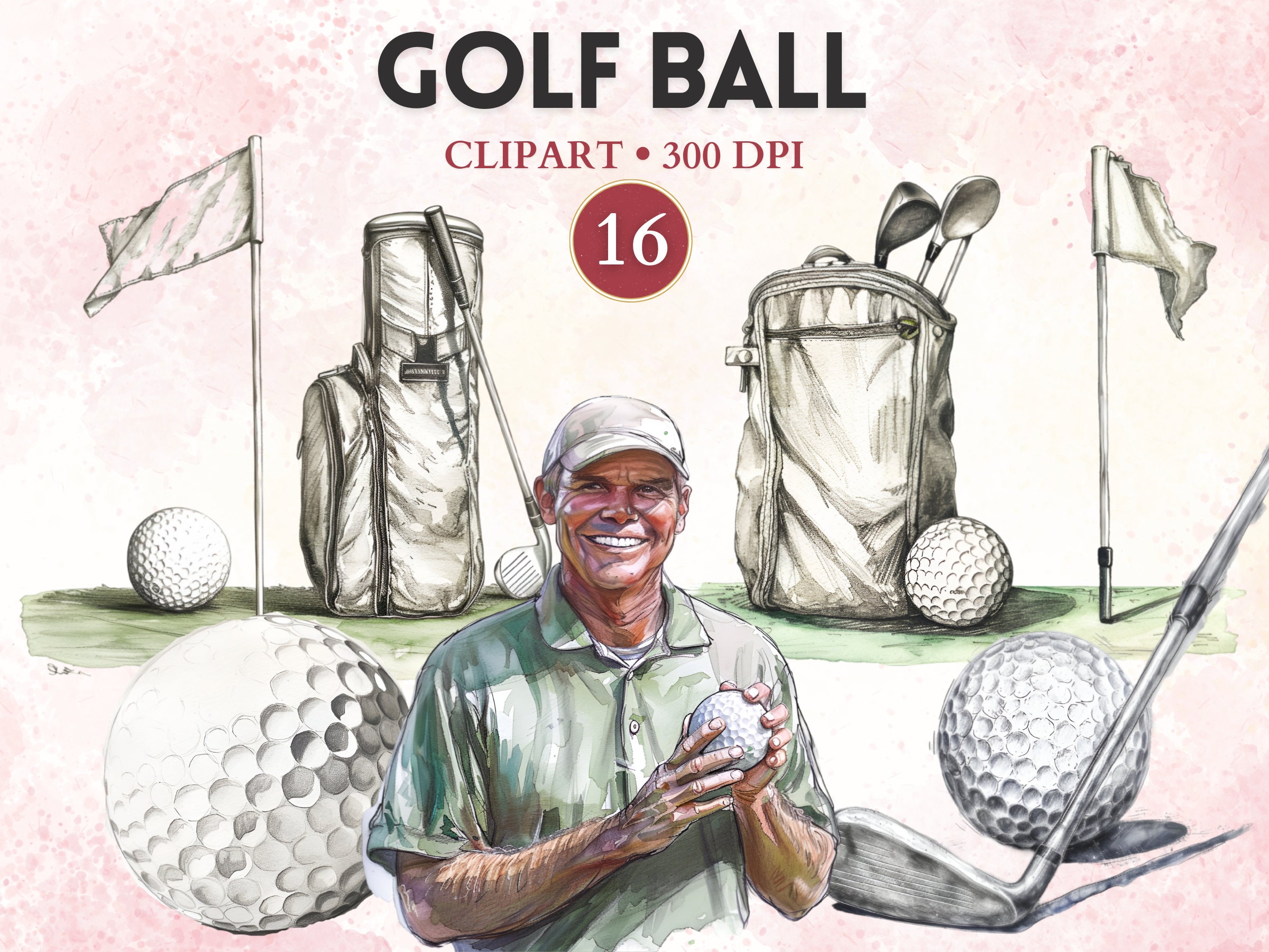 Golf Cart Clipart, Golf Clipart, Golfing Png, Golfer Png, Sport ...