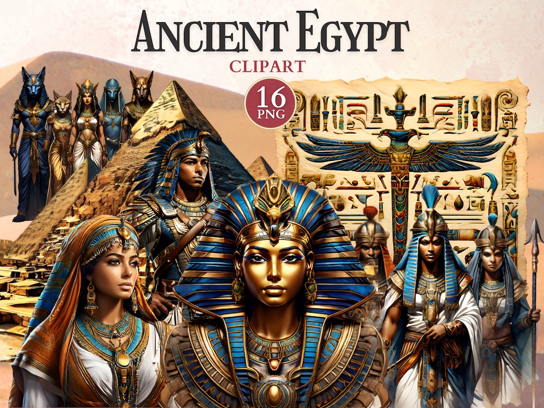 Ancient Egypt Clipart, Pharaoph Clipart, Cleopatra Png, Ancient ...