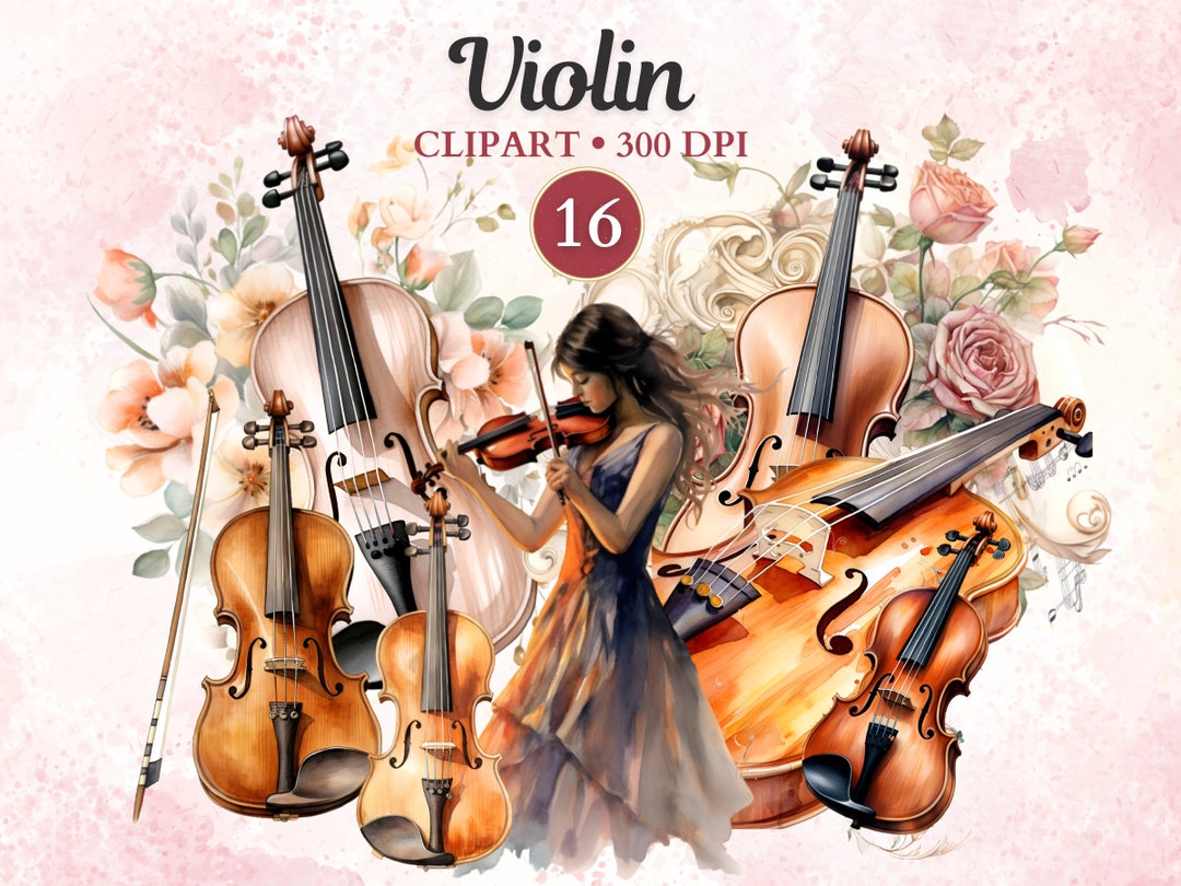 Violin Clipart, Violin Png, String Instrument, Musical Instrument ...