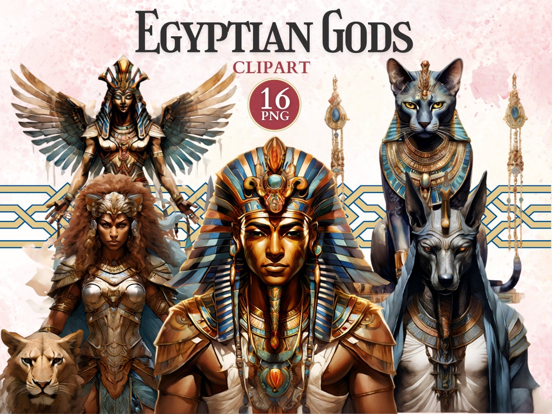 Egyptian Gods Clipart, Ancient Egypt, Mythology Png, Pharaoh Clipart ...