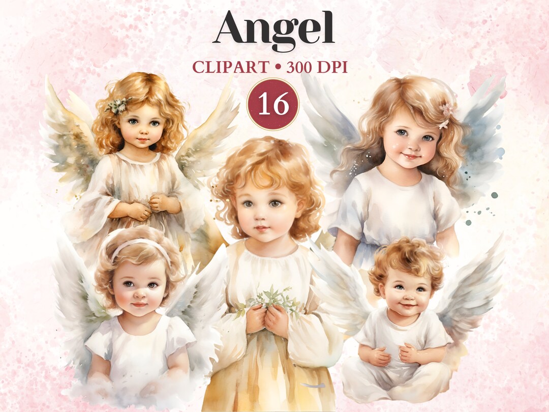 Angel Clipart, Nativity Scene, Holy Family Icon, Catholic, Cherub ...