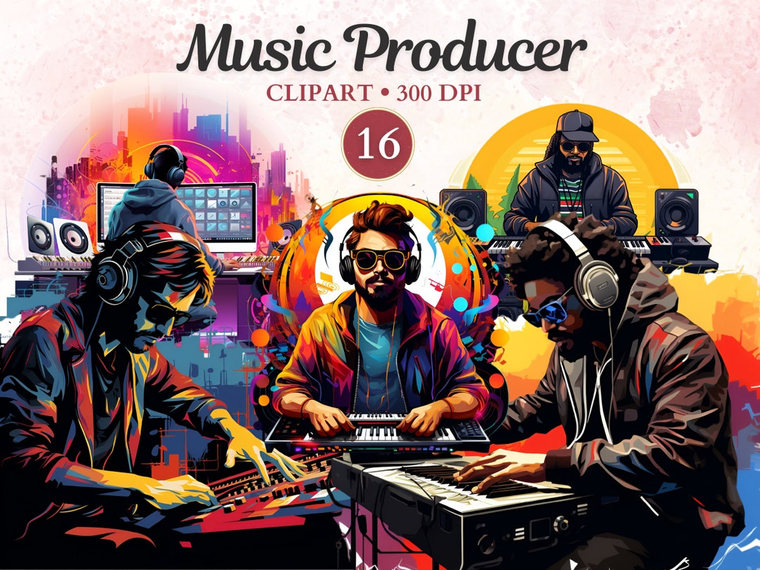 Music Producer Clipart, Musician Png, Music Clipart, Music Png ...
