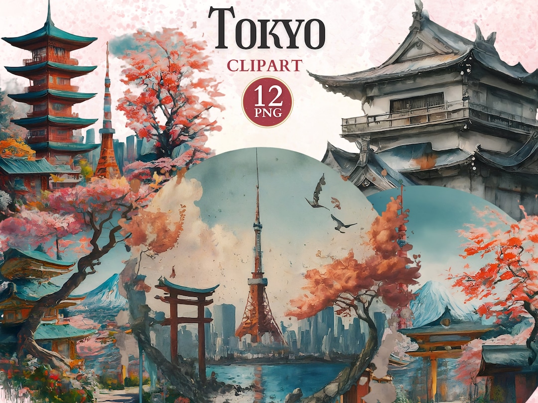 Tokyo Clipart, Travel Clipart, Japanese Culture, Japanese Png, Tokyo ...