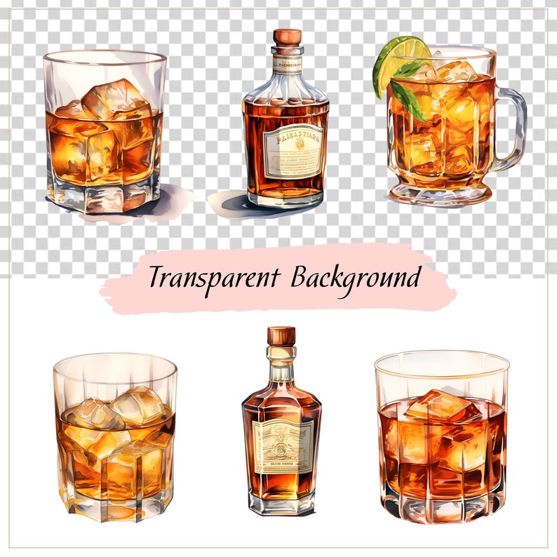 Rum Clipart Rum Png Rum Glass Cocktail Clipart Cocktail - Etsy