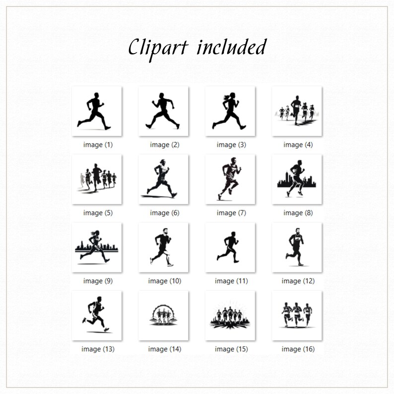 Marathon Runner Clipart, Marathon Png, Running Clipart, Running Png ...