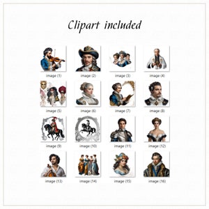 Baroque Clipart, Baroque Png, Rococo Png, Royal Png, Lady Image ...