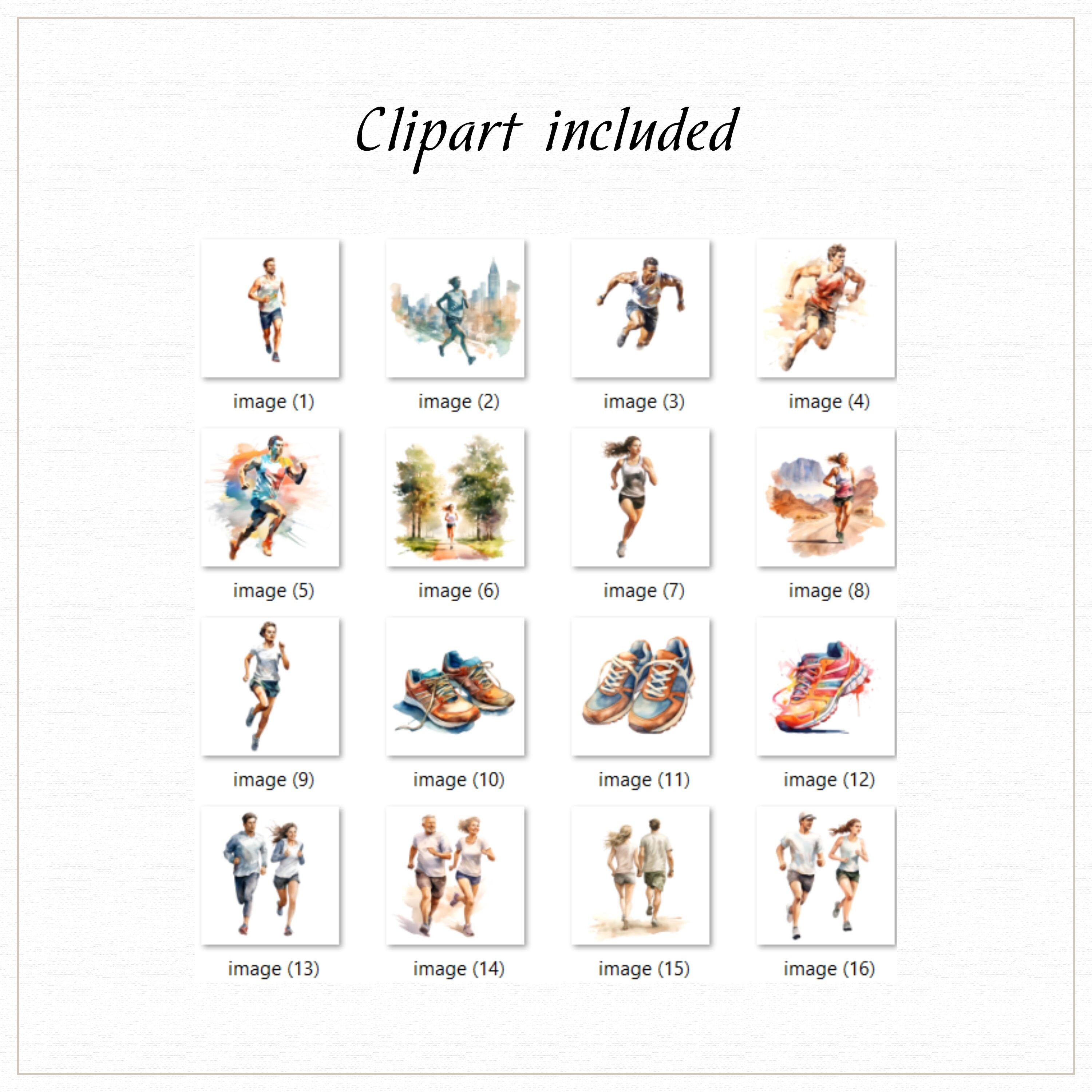 Running Clipart, Running Png, Runner Clipart, Exercise, Athletics ...