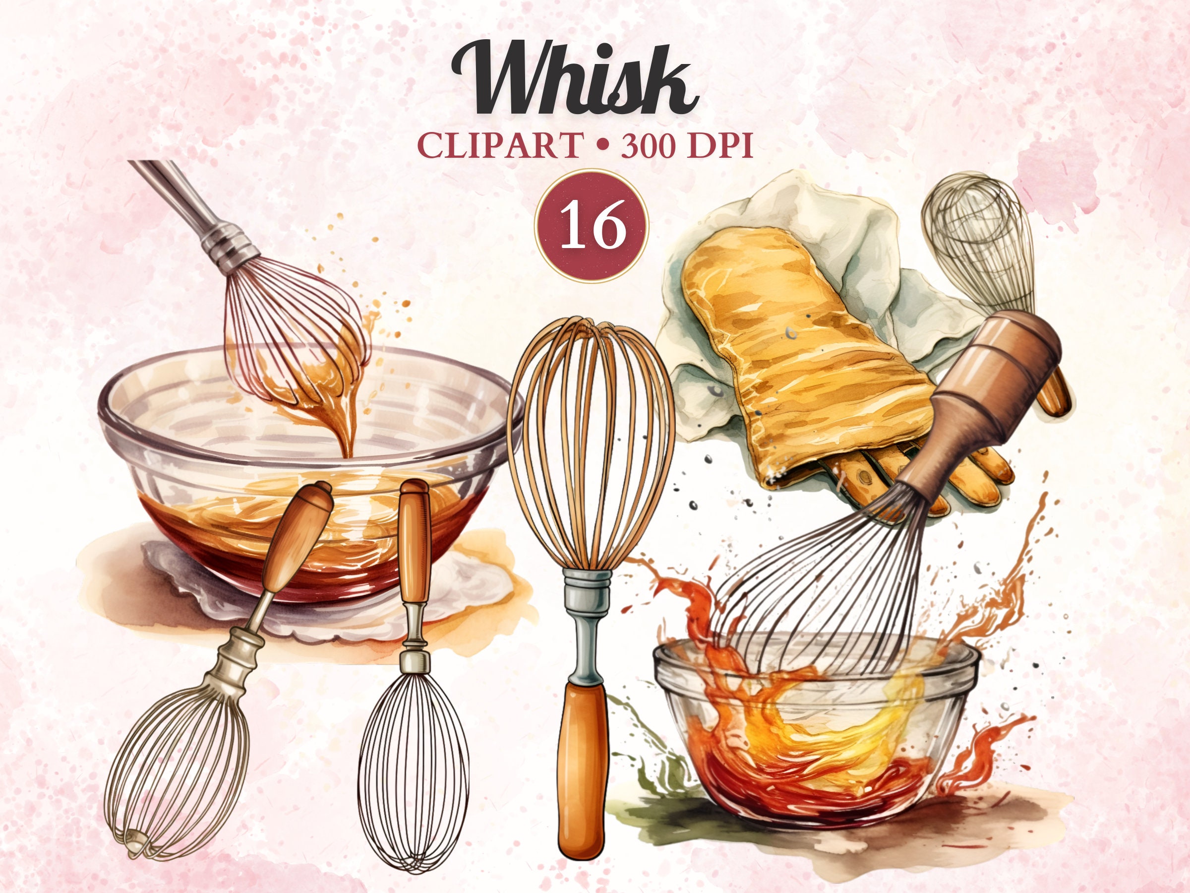 Whisk Clipart, Whisk Png, Cooking Clipart, Kitchen Utensil, Cooking Png ...