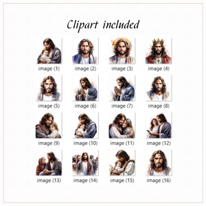 Jesus Clipart, Bible Png, Jesus Png, Faith Cut File, Catholic Icons ...