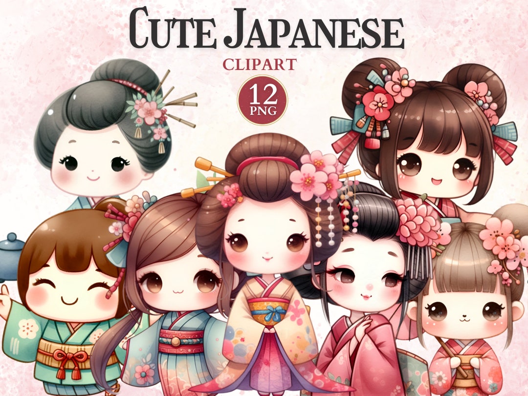 Cute Japanese Clipart, Japanese Culture, Cultural Symbols, Cultural Art ...