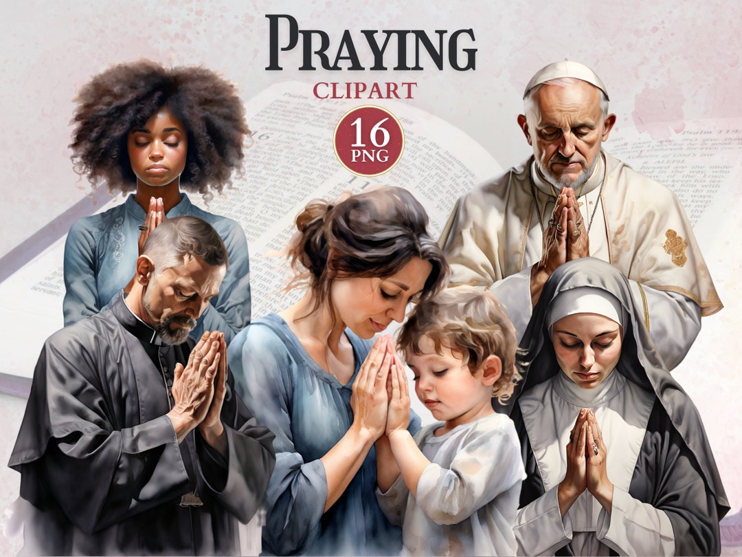 Praying Clipart, Prayer Graphics, Devotion, Prayer Clipart, Christian ...