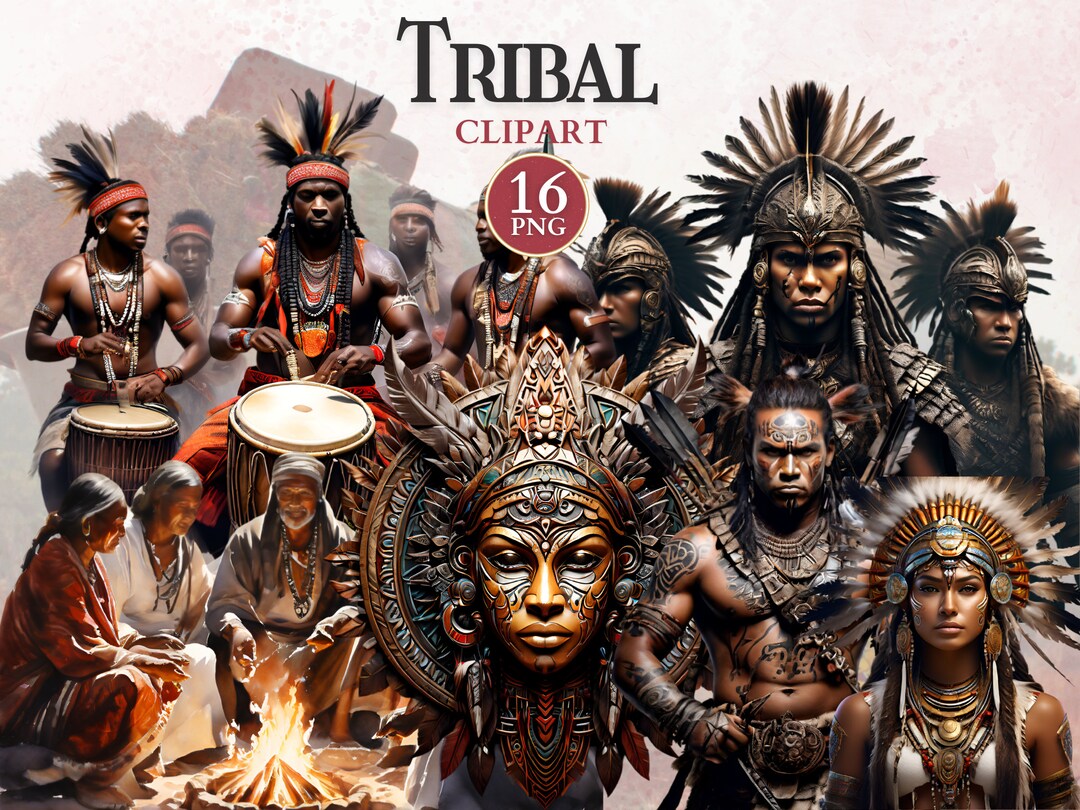 Tribal Clipart, Tribal Png, African Clipart, Ancient Civilization ...