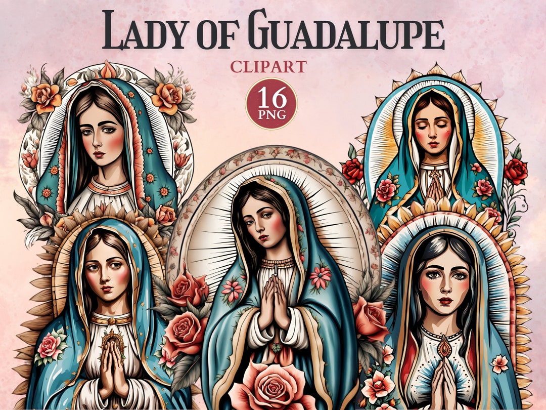 Our Lady of Guadalupe Clipart, Holy Mother, Mother of God, Faith Cut ...