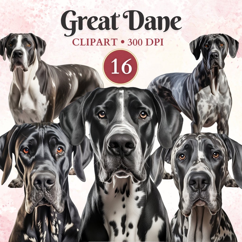 Great Dane Art - Etsy