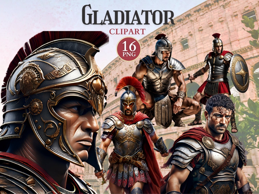 Gladiator Clipart, Gladiator Png, Ancient Rome Clipart, Roman Clipart ...