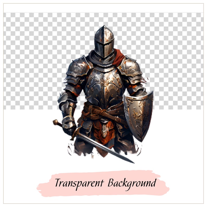 Knight Clipart, Medieval Knight, Armor Clipart, Medieval Image, Paladin ...