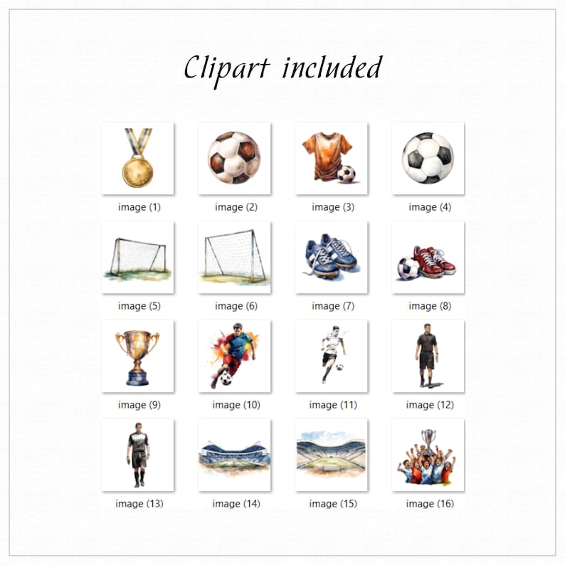 Soccer Clipart, Soccer Png, Football Clipart, Football Vector, Sport ...