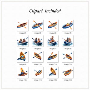 Kayak Clipart, Kayaking Png, Canoe Clipart, Canoe Png, Water Sport ...