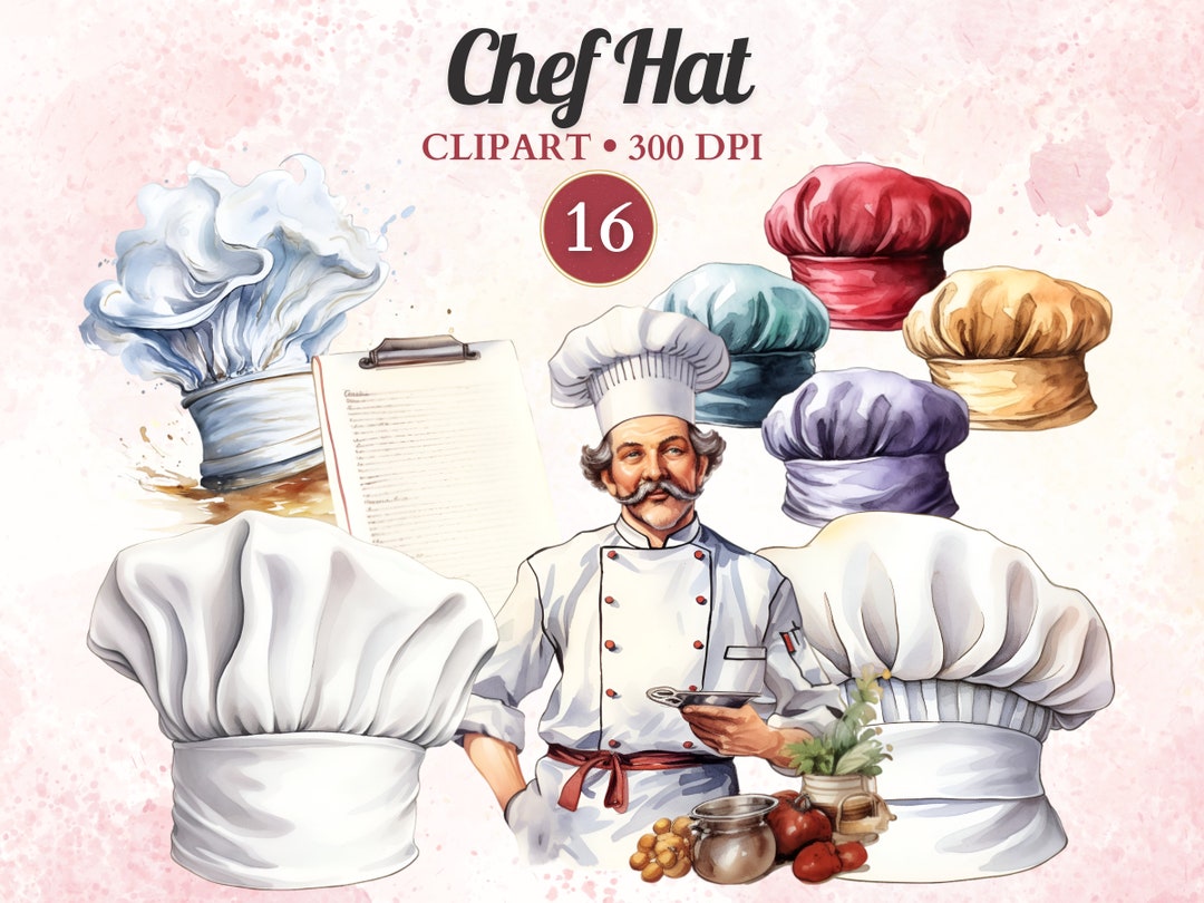 Chef Hat Clipart, Chef Clipart, Chef Png, Chef Vector, Chef Image ...