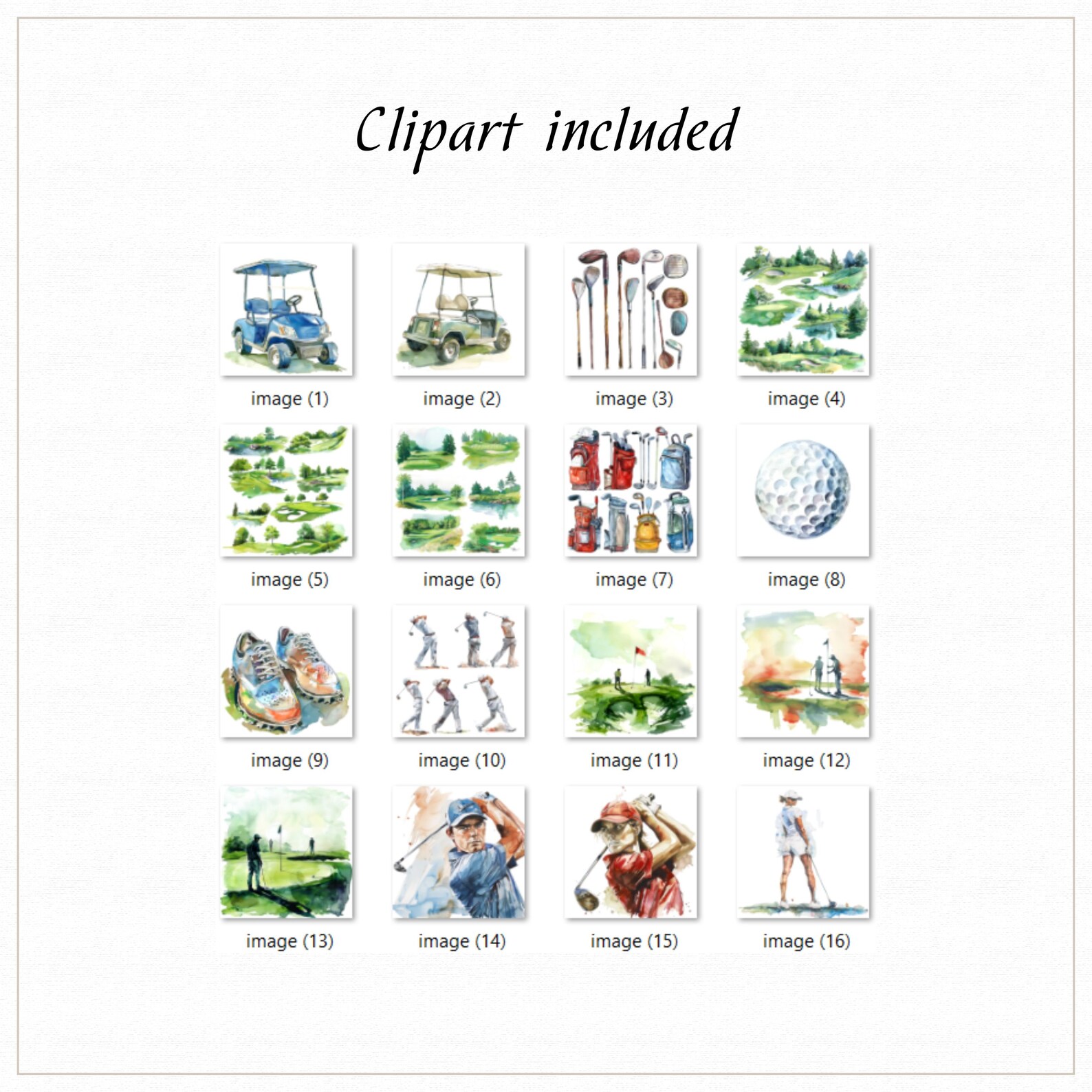 Golf Clipart, Golf Graphics, Golfing Png, Golfer Png, Sport Graphics ...