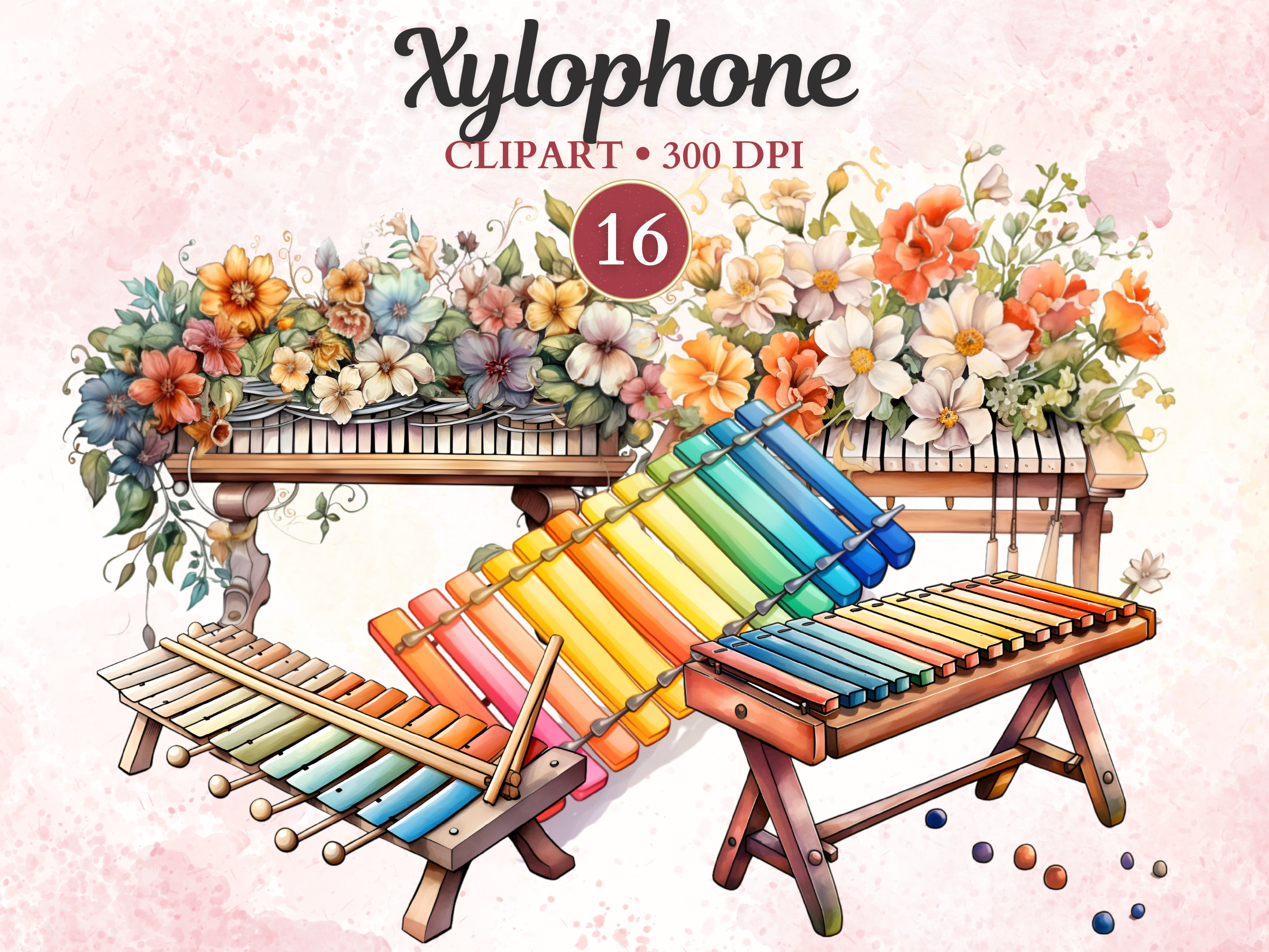 Xylophone Instrument Clipart Best