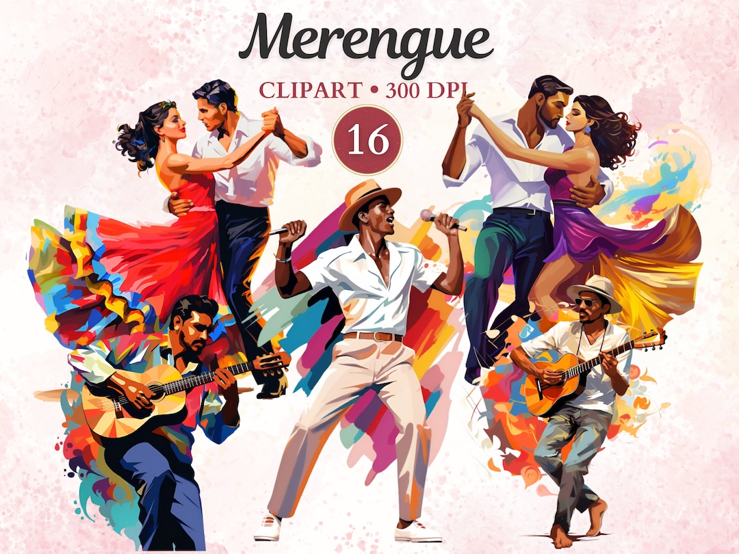 Merengue Clipart, Merengue Music, Dancer Clipart, Dance Png, Dancer ...