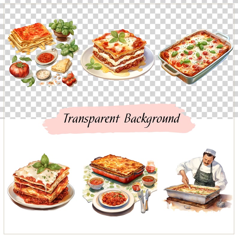 Lasagna Clipart, Pasta Clipart, Pasta Png, Italian Pasta, Italian Food ...