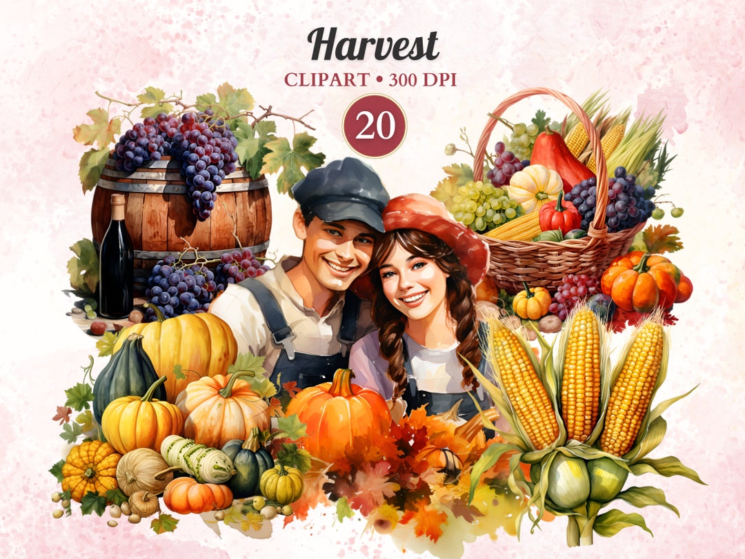 Harvest Clipart, Pumpkin Spice Food, Horn of Plenty, Cheetah Pumpkin ...