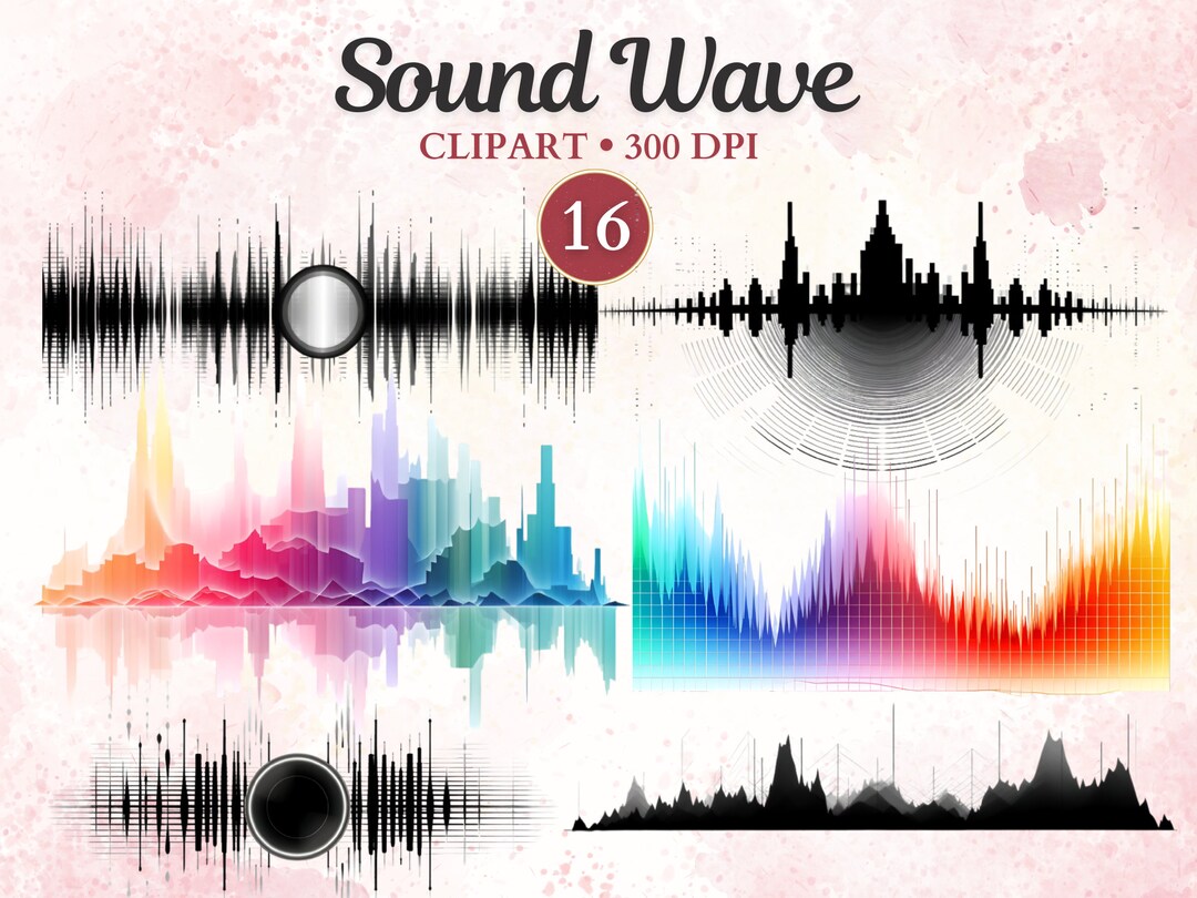 Sound Wave Clipart, Sound Wave Png, Audio, Sound, DJ, Recording Studio ...